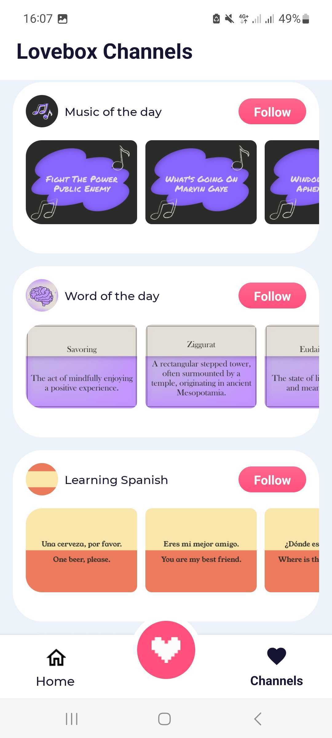 What features come with Lovebox Everyday? – Lovebox